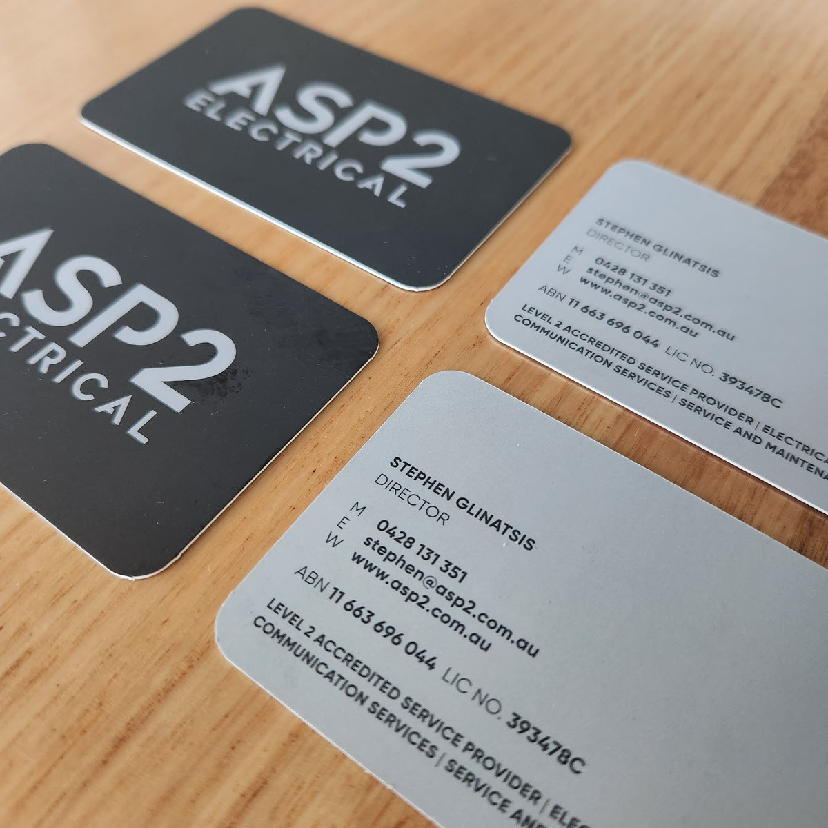 Premium Business Cards for Trades & Builders — Tradie Packs