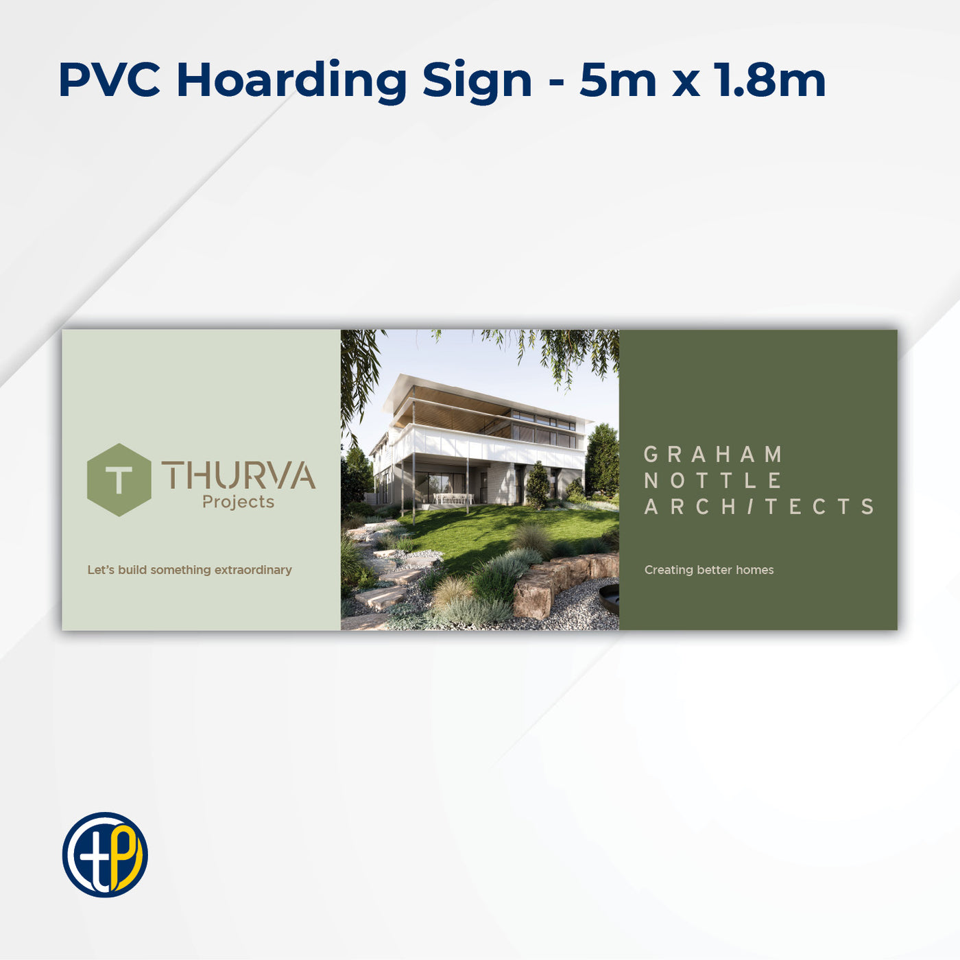 PVC Hoarding Signage for Tradies and Builders — Tradie Packs