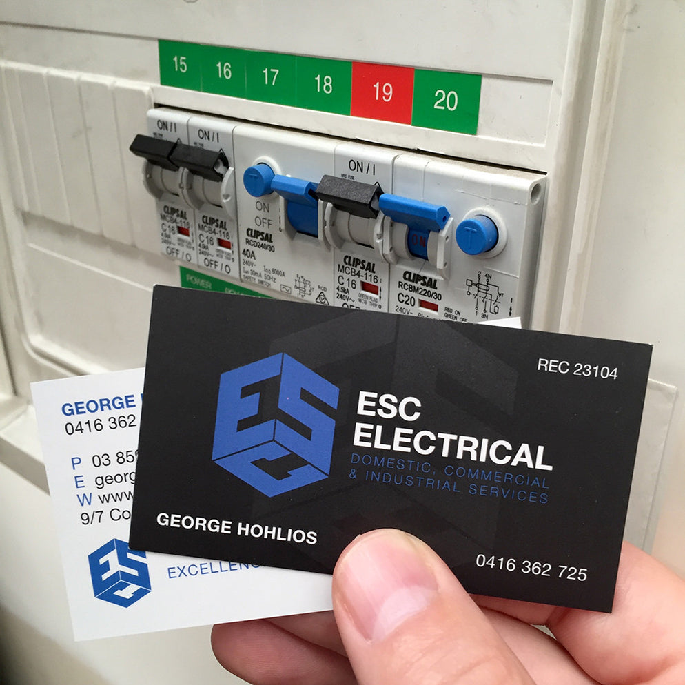 Business Cards for Tradies, Electricians & Carpenters — Tradie Packs