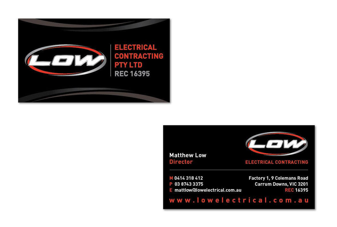 Business Cards for Tradies, Electricians & Carpenters — Tradie Packs