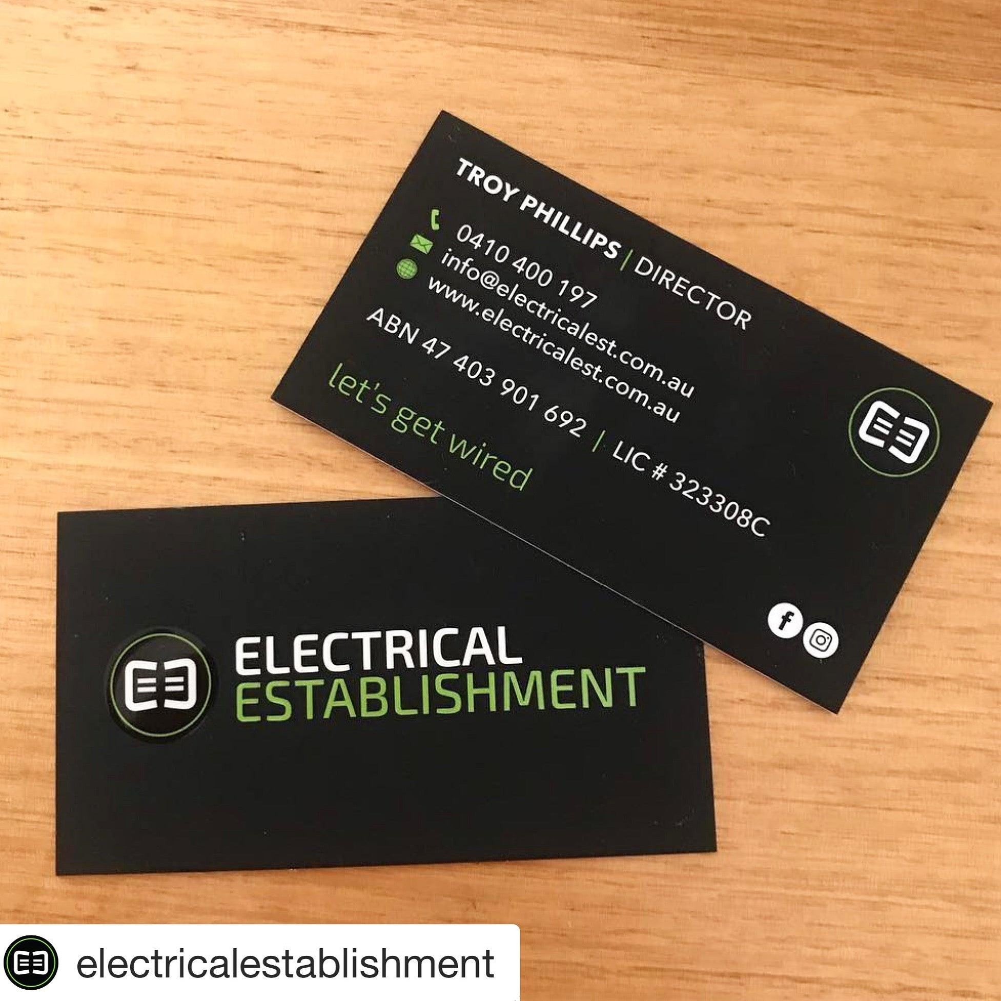 Premium Business Cards for Trades & Builders — Tradie Packs