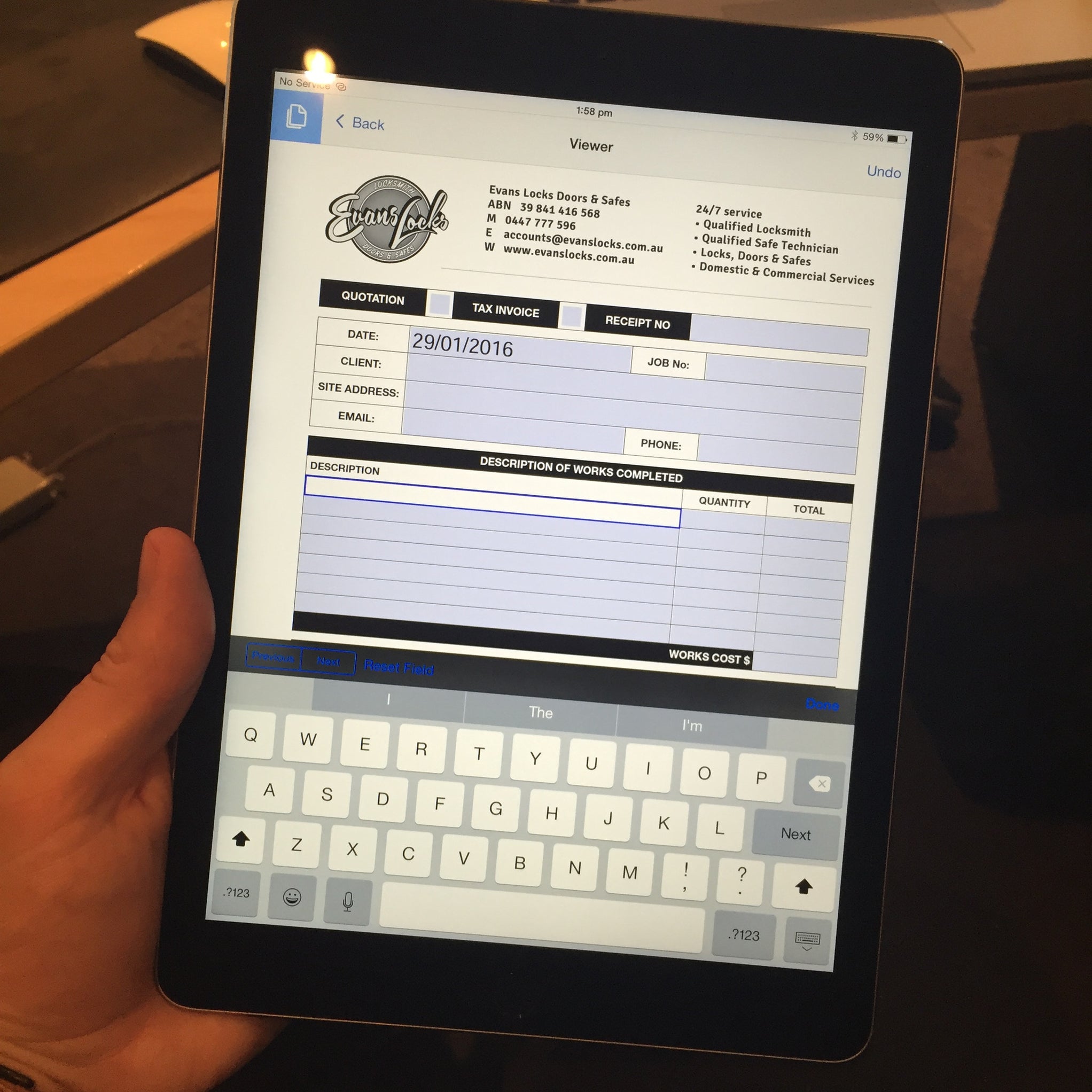 Custom Active PDF Documents and Forms for Tradies — Tradie Packs