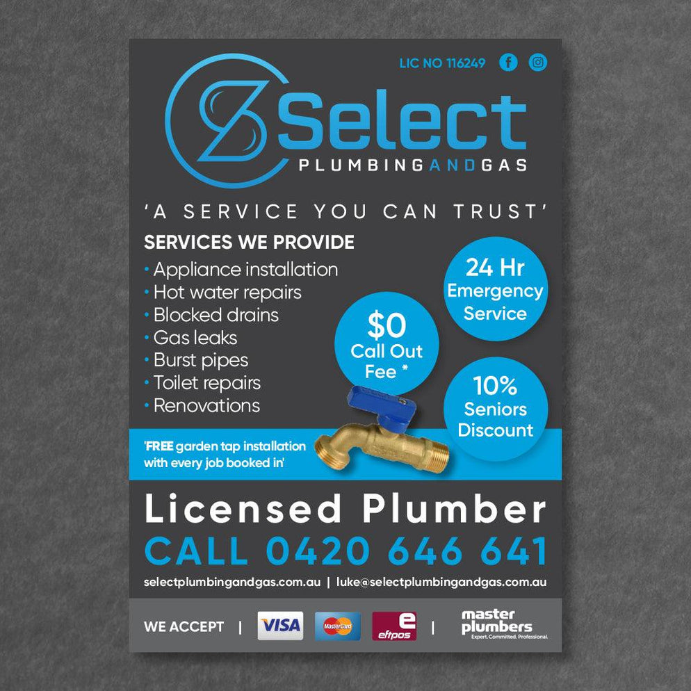 Design and Print Custom Business Flyers Online — Tradie Packs