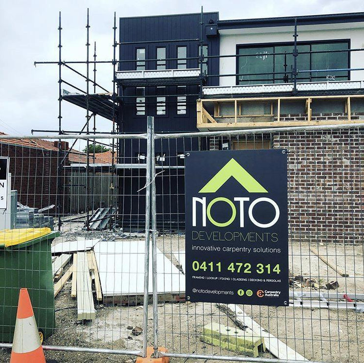 Building Signs & Builders Signs — Tradie Packs