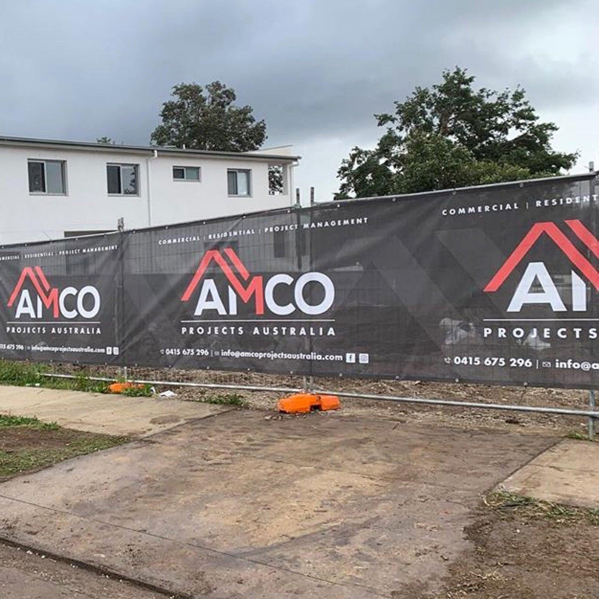 Custom Mesh Banner Design, Custom Printed Mesh Banners, & Fence Banner ...