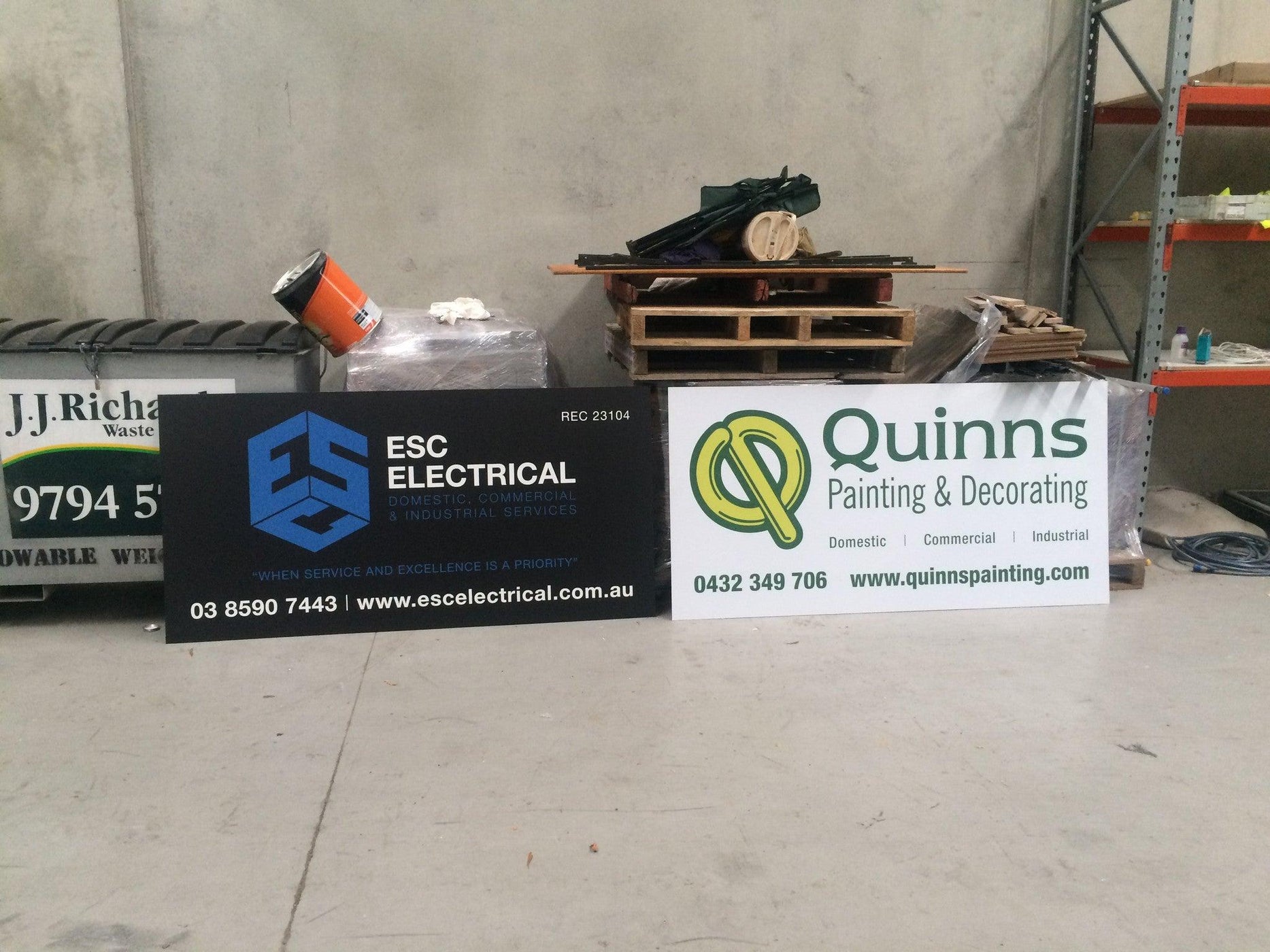 ACM Panel Signage - Tradie Packs