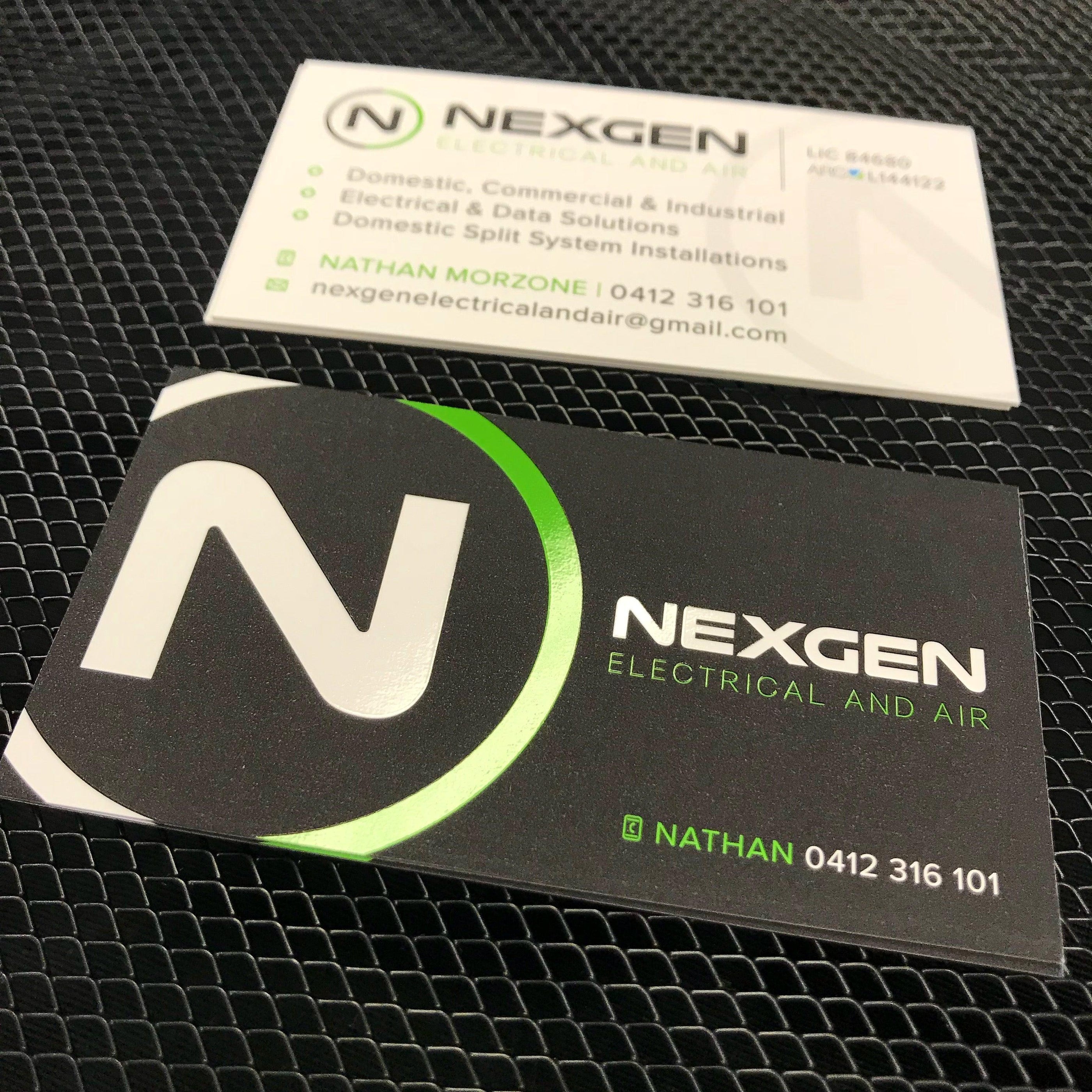 Premium Business Cards for Trades & Builders — Tradie Packs