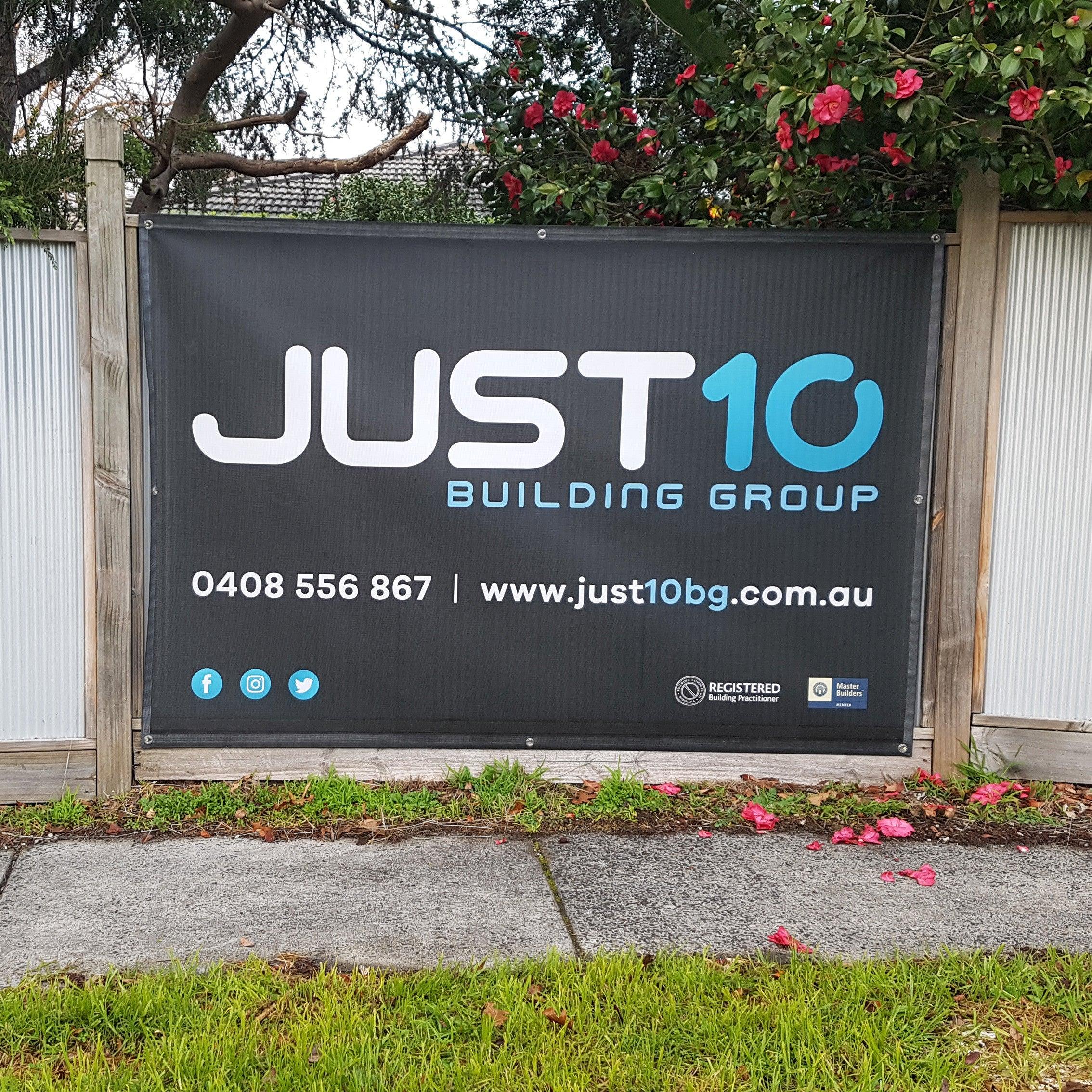 Fence Banner Mesh — Tradie Packs