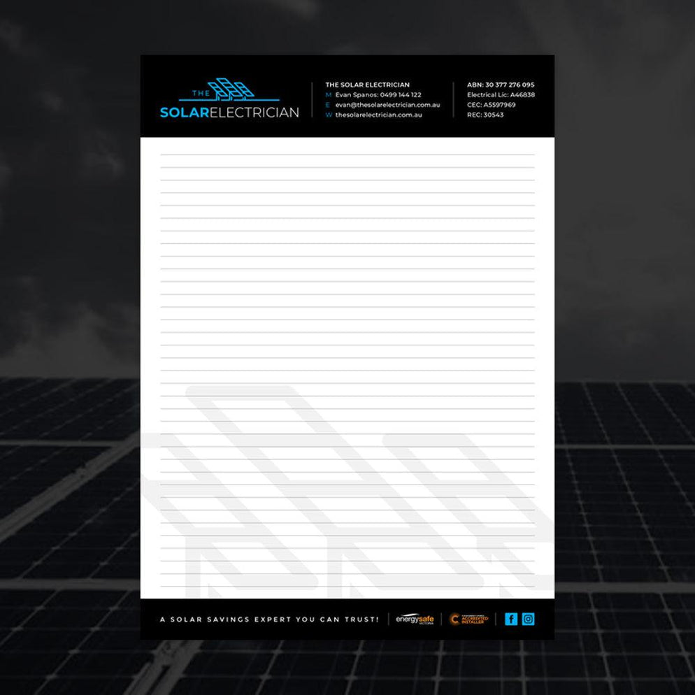 Custom A4 Notepads | Design & Printing — Tradie Packs
