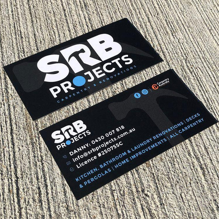 Business Cards for Tradies, Electricians & Carpenters — Tradie Packs