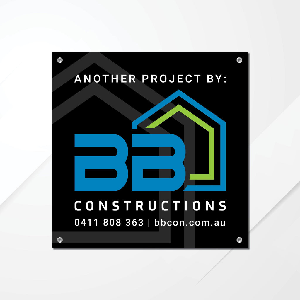 Corflute Signs & Corflute Board Printing Online — Tradie Packs