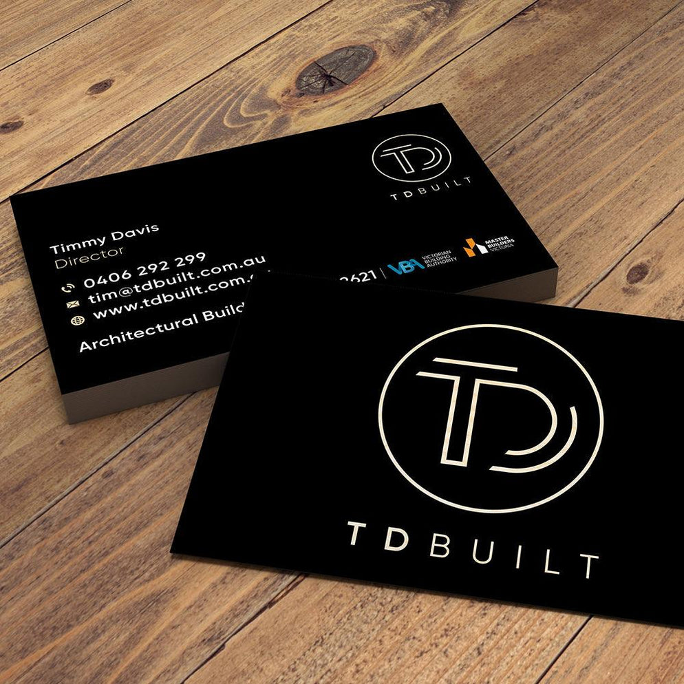 Premium Business Cards for Trades & Builders — Tradie Packs