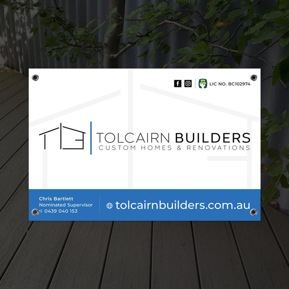 Building Signs & Builders Signs — Tradie Packs