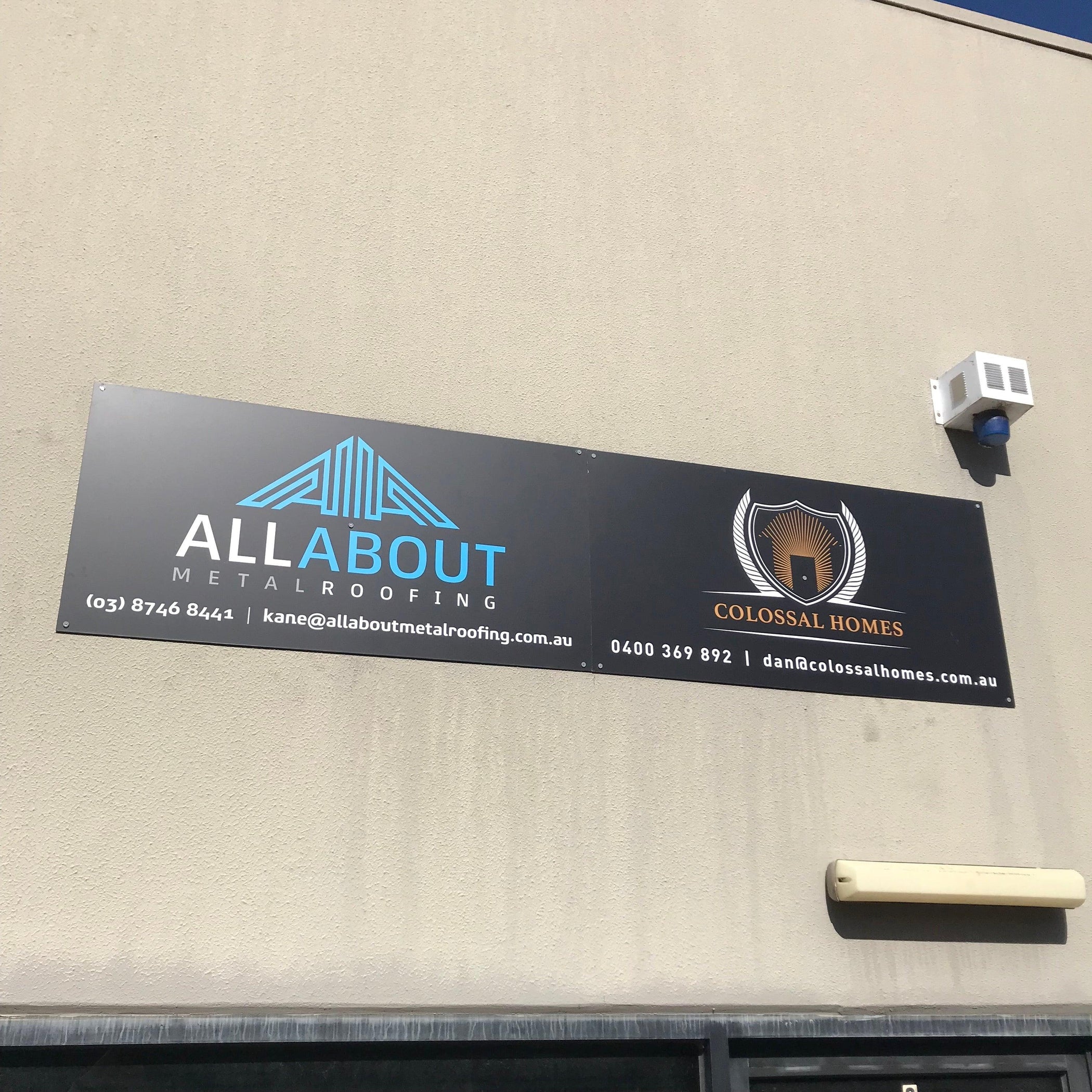 ACM Panel Signage - Tradie Packs